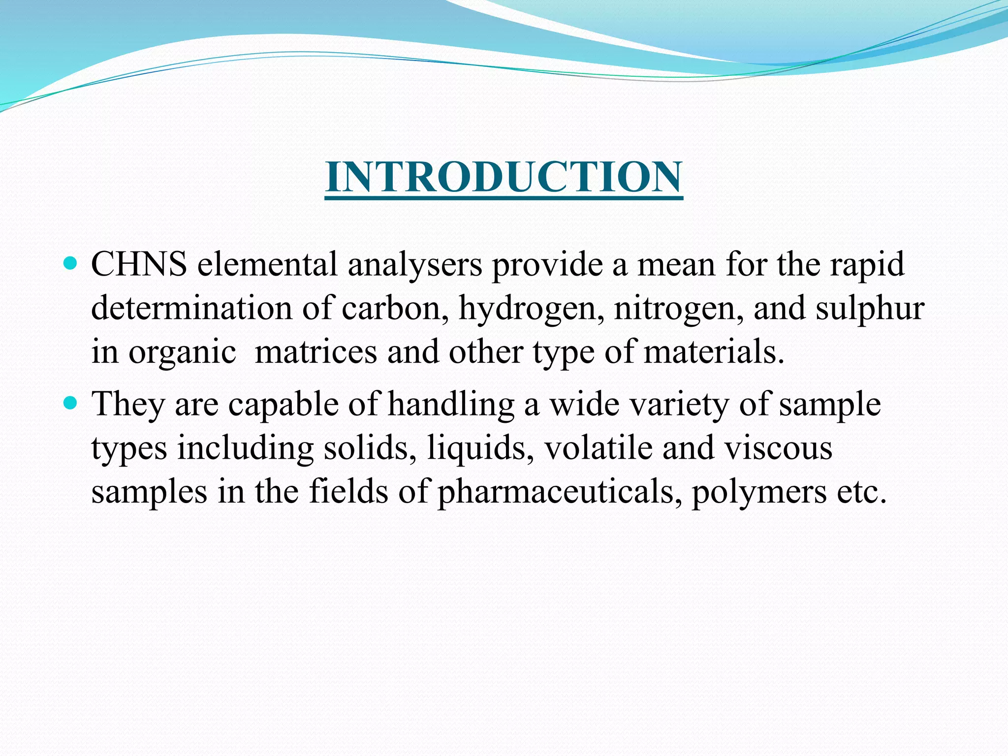 C H N S ANALYSIS.pptx
