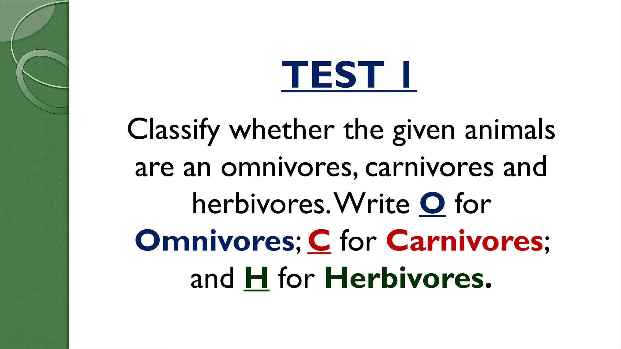 Carnivore Herbivore Omnivore Activity.pptx