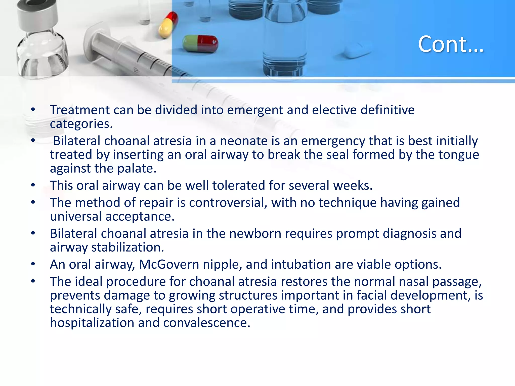 Choanal atresia | PPTX