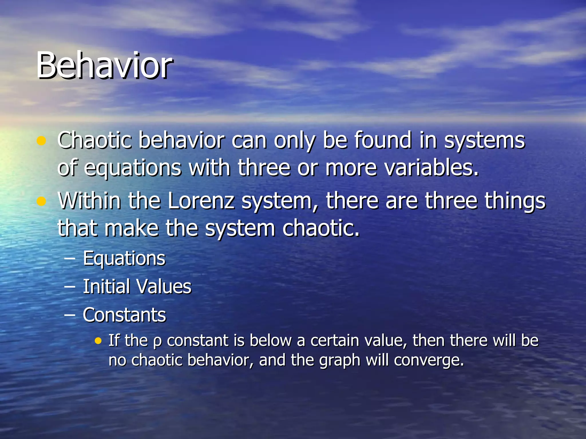 Choas Theory3 | PPT