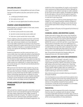 Choate Rosemary Hall curriculum Plan your academic journey | PDF