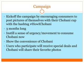 Chobani | PPTX