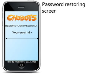 Chobots app | PPT