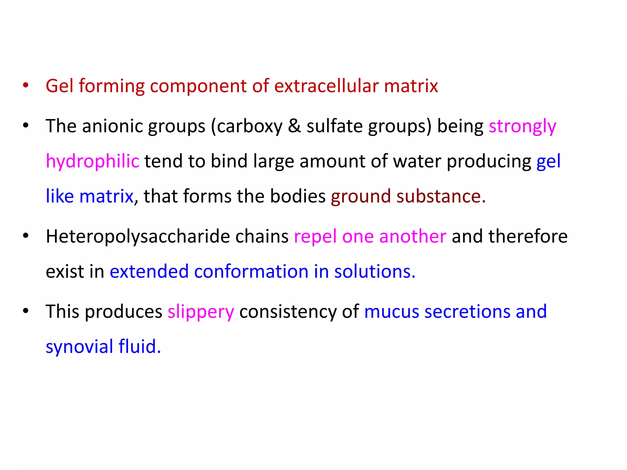 Heteropolysaccharides | PPTX