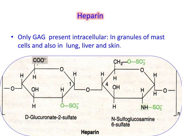 Heteropolysaccharides