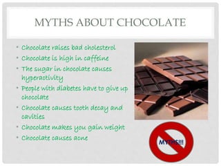 Chocolate Presentation* | PPTX | Desserts and Baking | Food & Drink