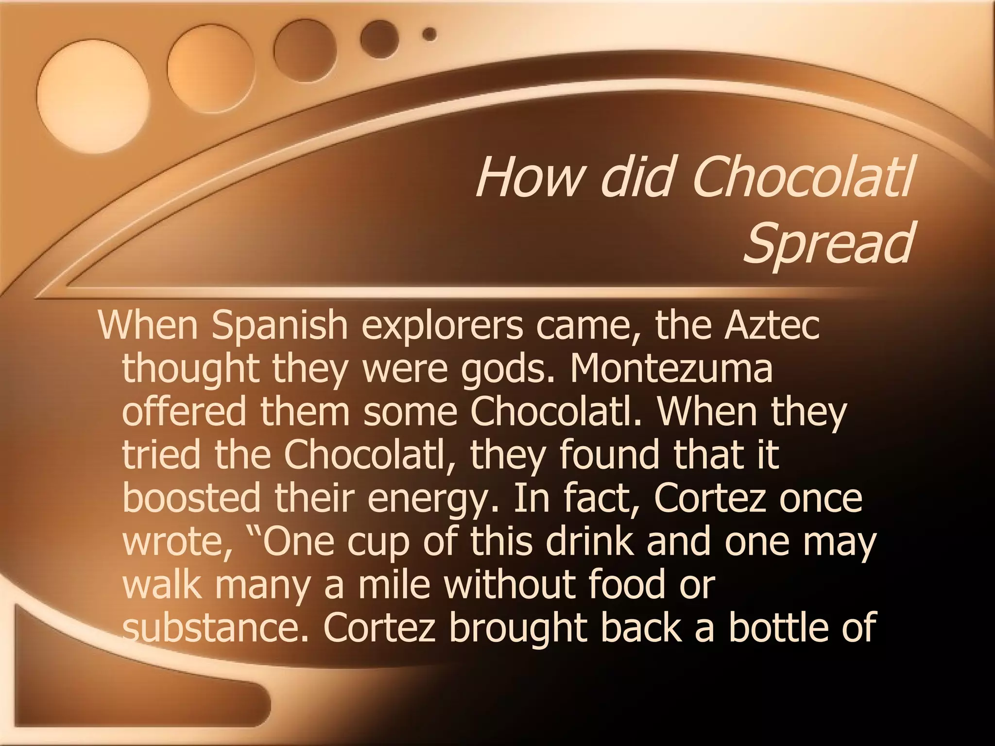 Chocolate Presentation | PPT