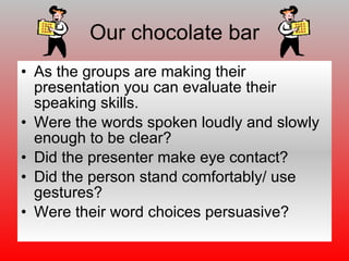Chocolate bar speaking_listening | PPT