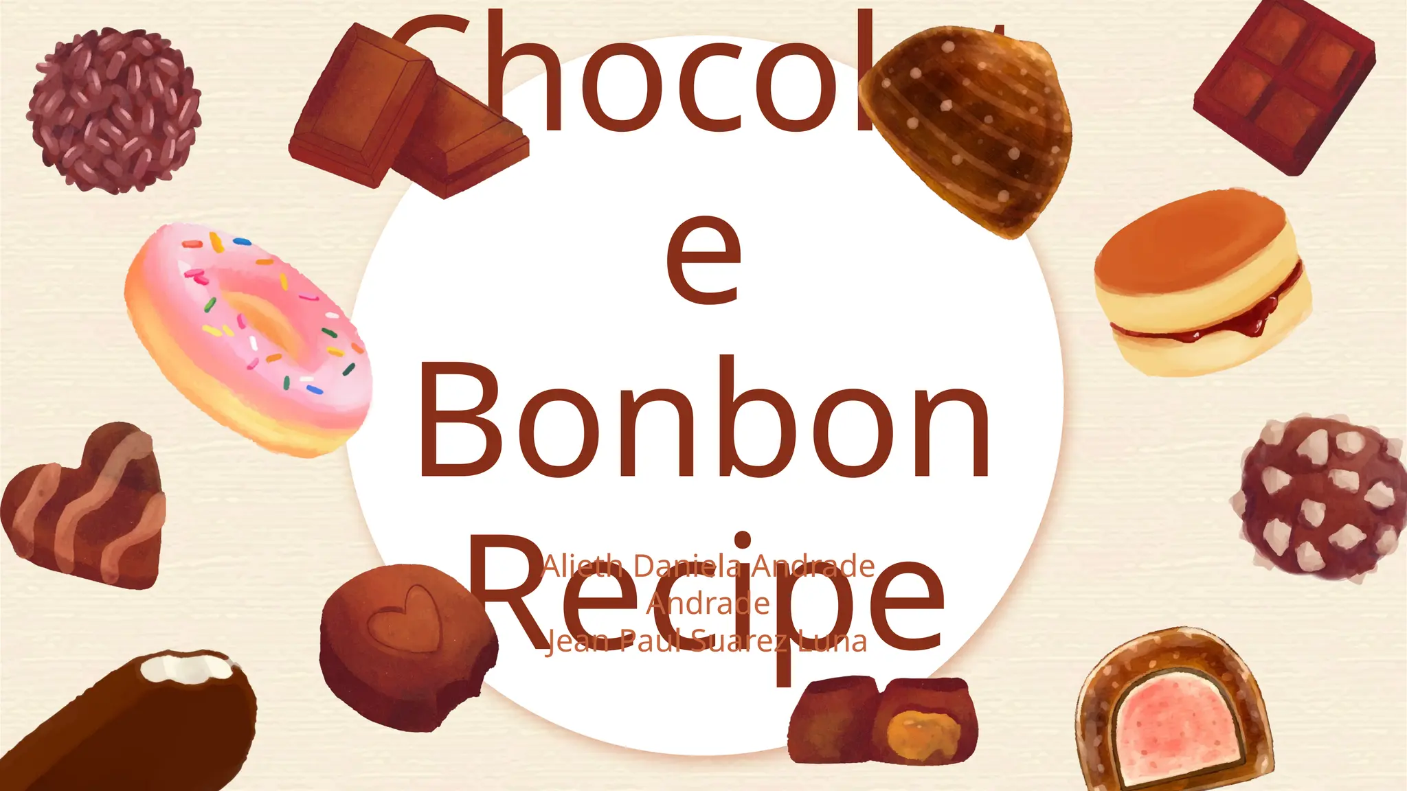 chocolate bonbon recipe to do a delicious cake | PPTX