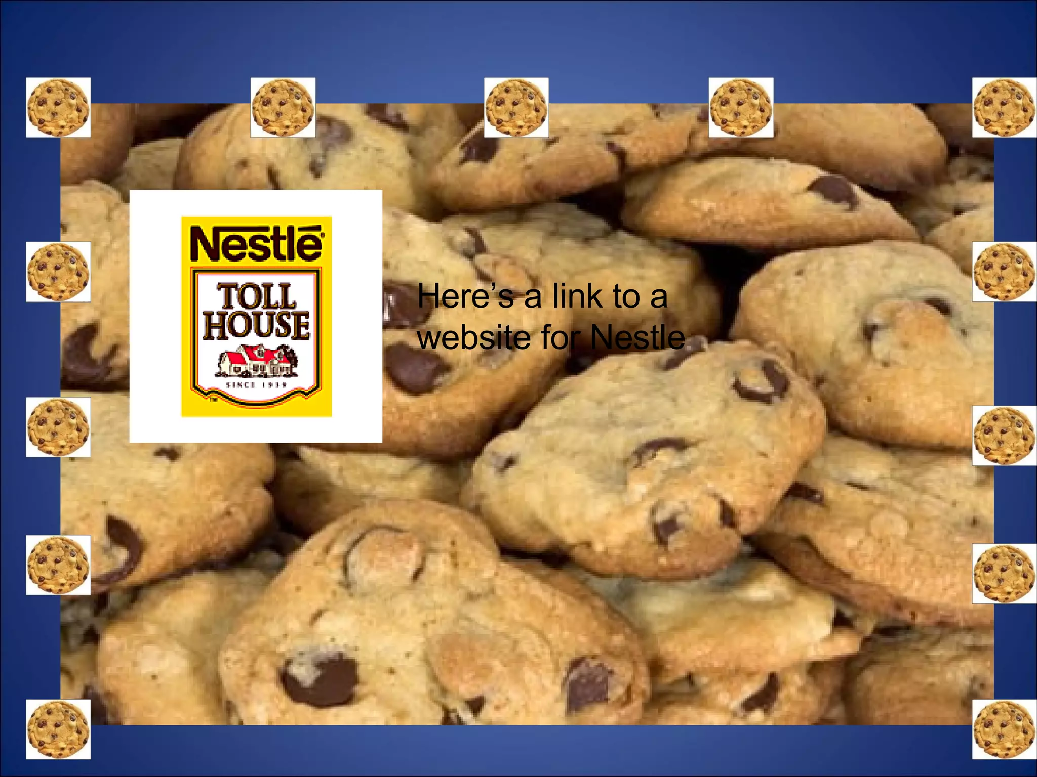 Chocolate Chip Cookie | PPT