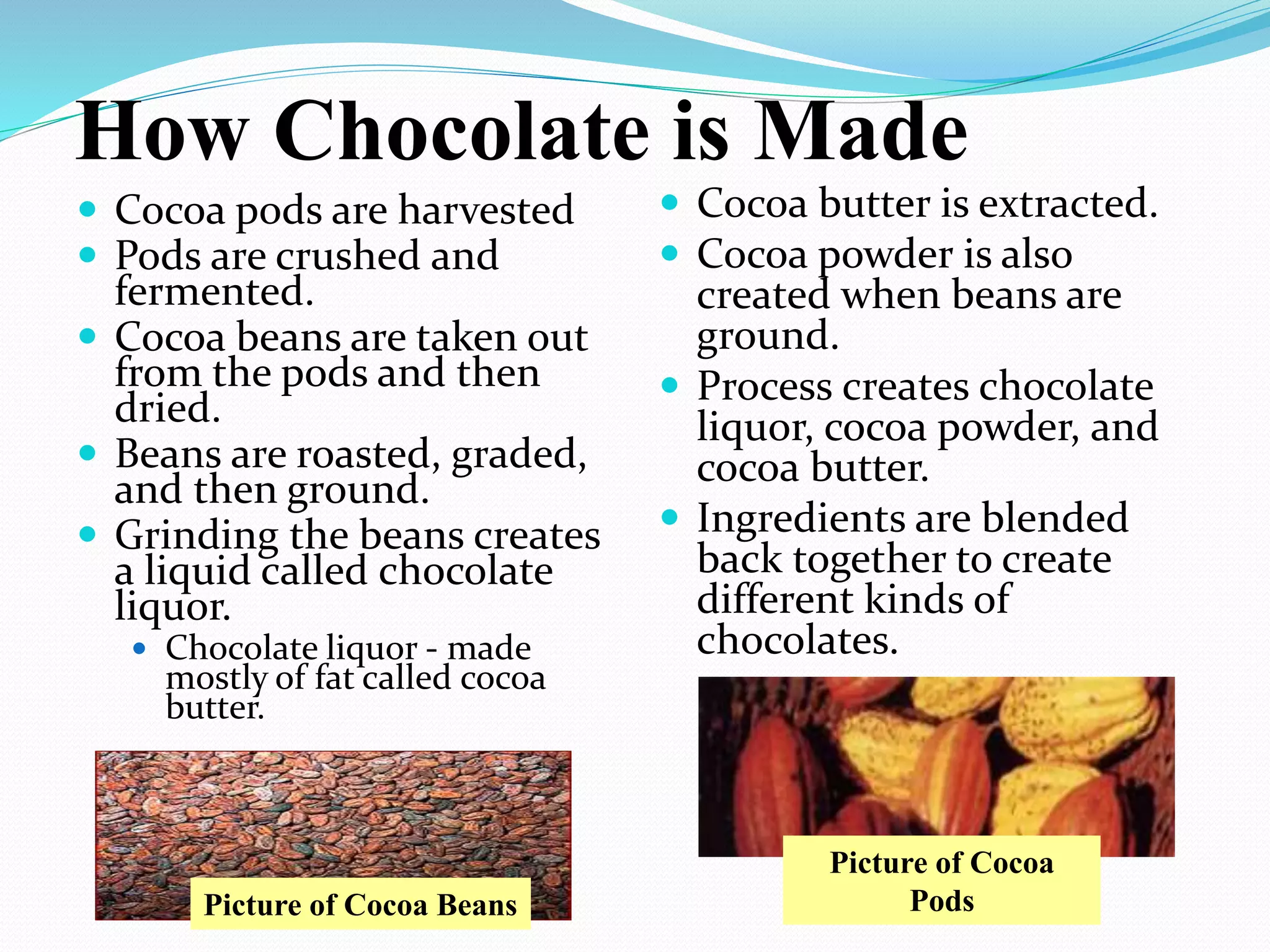 Chocolate & cocoa | PPTX