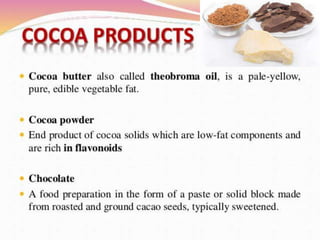 Chocolate & cocoa | PPTX