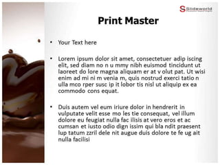 Chocolate day Powerpoint Template - slideworld.com