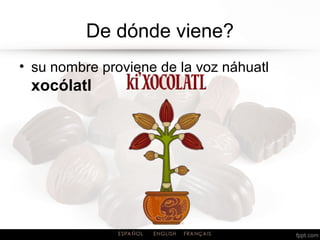 Chocolate en colombia S XIX | PPT