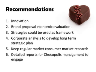 Chocolate factory brand proposal | PPTX