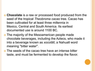 Chocolate fun facts | PPTX