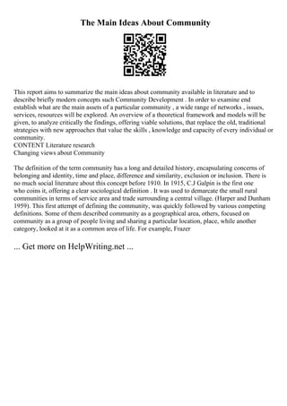 Chocolate Ice Cream Essay | PDF