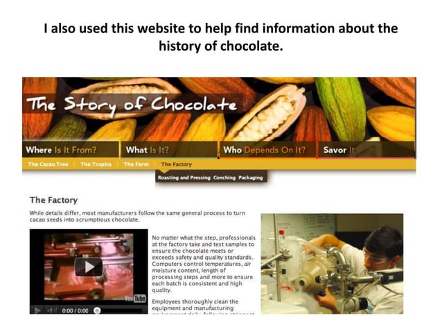 Chocolate non fiction new | PPT
