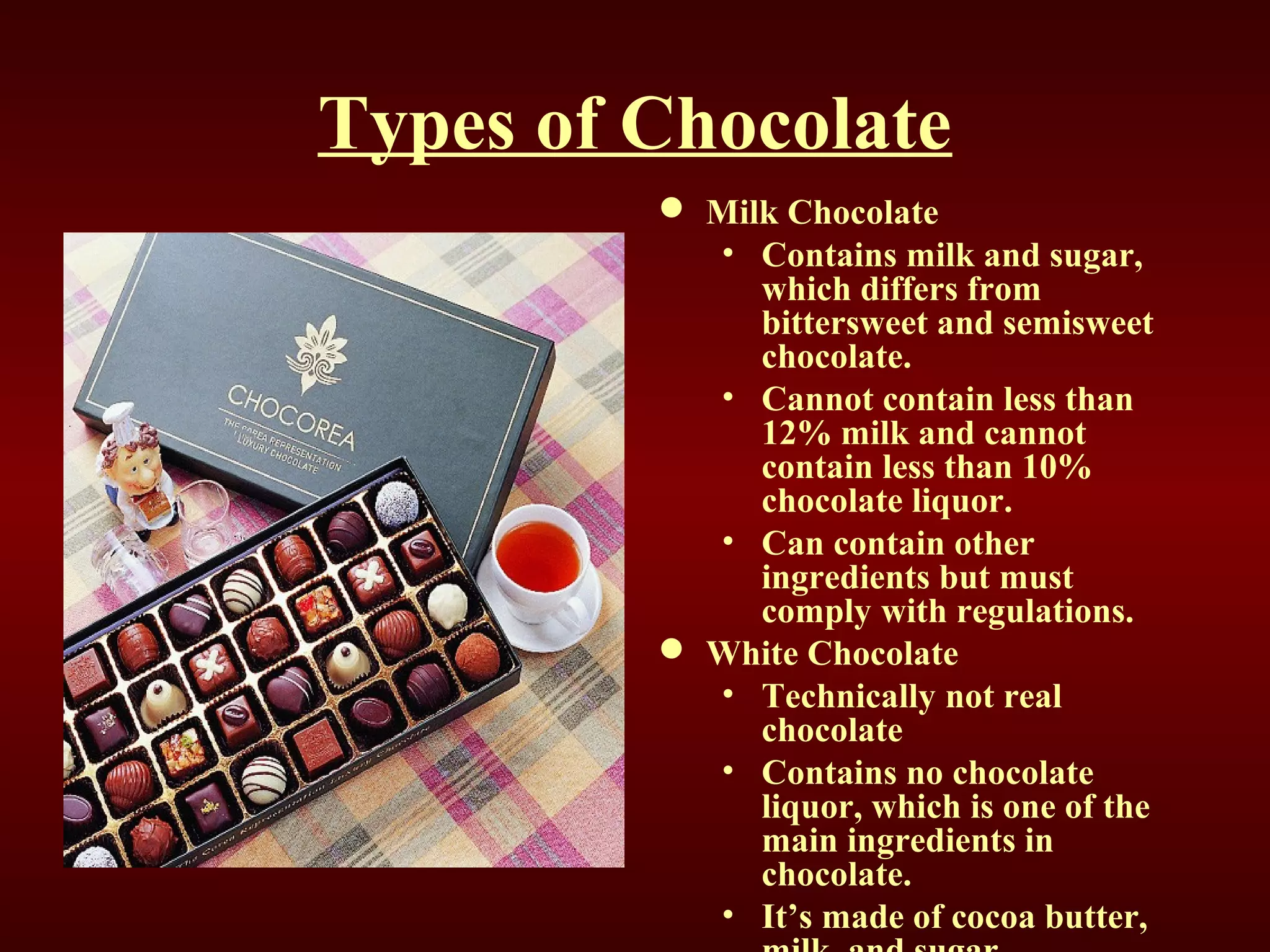 Chocolate presentation | PPT
