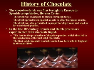 Chocolate presentation | PPT