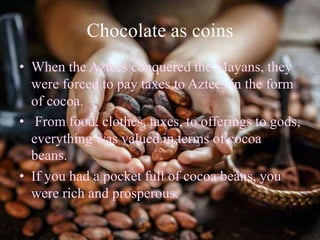 History of chocolates | PPTX