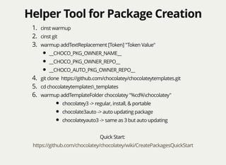 Chocolatey - making the process of installing software on windows easy as pie | PDF | Operating ...
