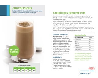 Chocolicious - Delightful drink flavored with richness of cocoa and ...