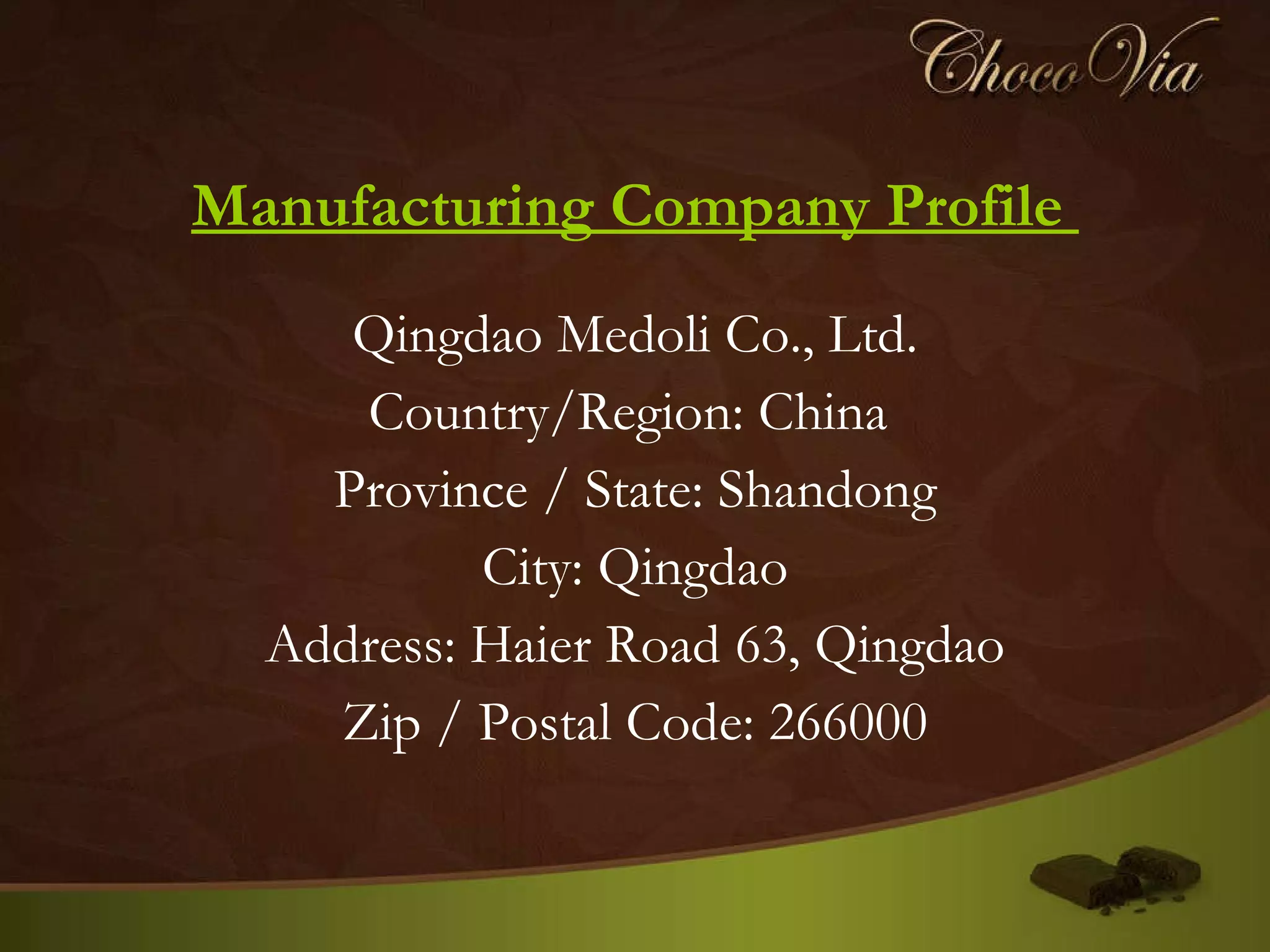 Choco vias | PPT