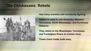 Choctaw indian history | PPTX