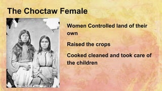 Choctaw indian history | PPTX
