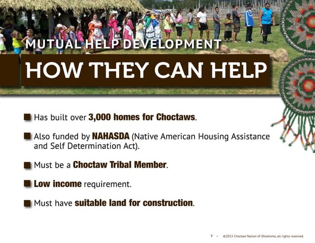 Choctaw Nation Housing Informational | PPT