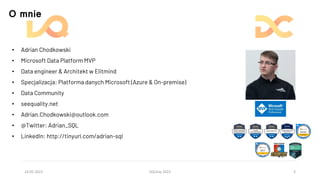 SQLDAY 2023 Chodkowski Adrian Databricks Performance Tuning | PDF