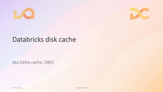 SQLDAY 2023 Chodkowski Adrian Databricks Performance Tuning | PDF