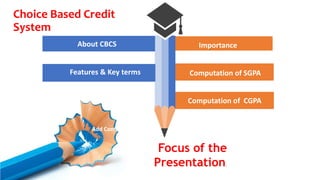 Choice based credit system | PPTX