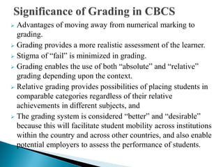 Choice Based Credit System (CBCS)-Objectives, Importance, Advantages ...
