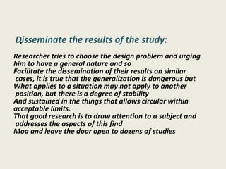 Choice criteria of research problem | PPT