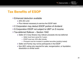 Choice of Entity 2012 | PPT