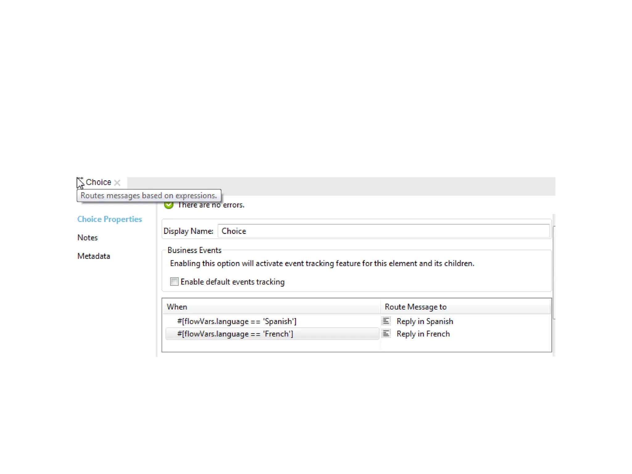 Choice flow control | PPTX