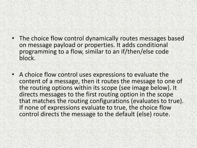 Choice flow control reference | PPTX