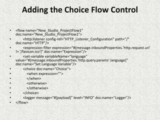 Choice flow control reference | PPTX