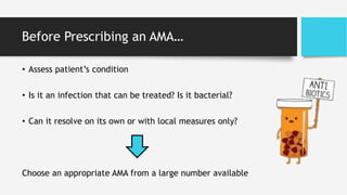 Choice of an Antimicrobial | PPTX