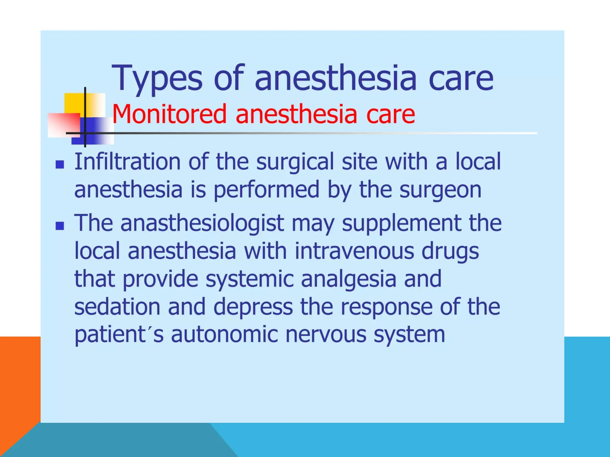 CHOICE OF ANESTHESIA AND TYPES how to do anesthesia.pptx
