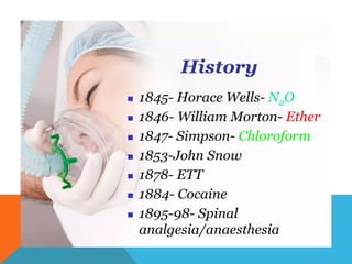 CHOICE OF ANESTHESIA AND TYPES how to do anesthesia.pptx