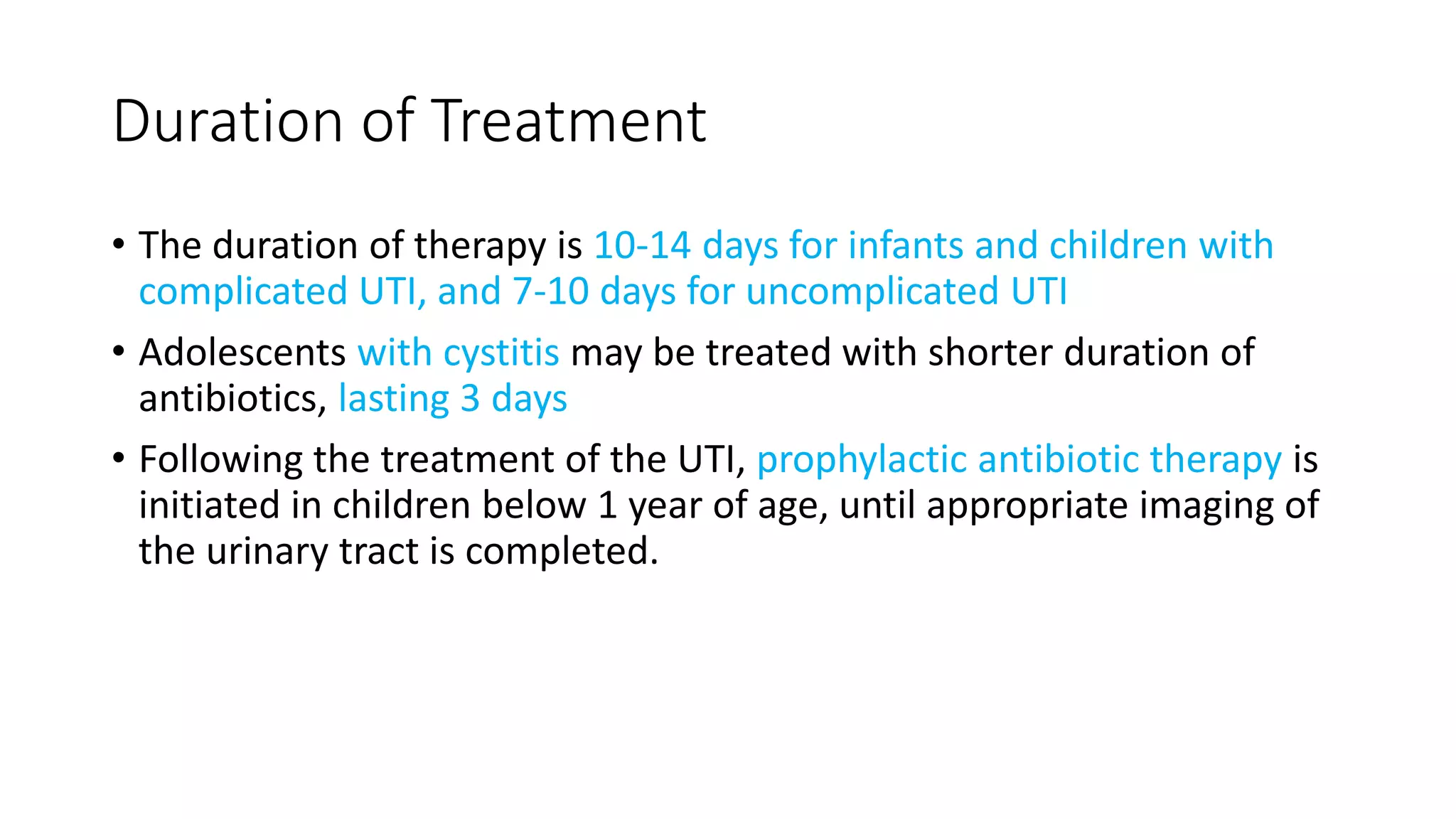 Choice of antibiotics Urinary Tract Infection | PPTX