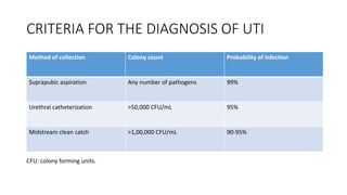 Choice of antibiotics Urinary Tract Infection | PPTX