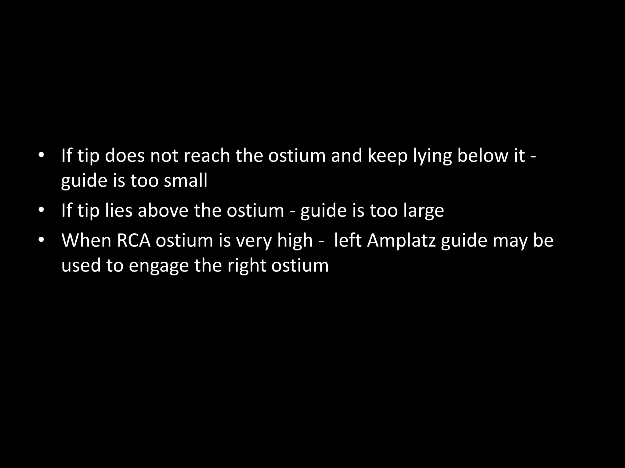 Choice of guiding catheters in PCI | PPTX