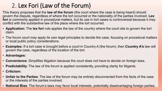 Choice of Law in Private International Law | PDF