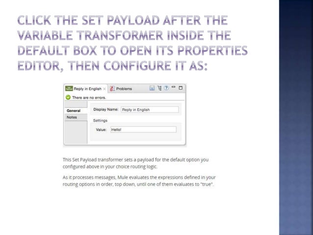 Choice router mule | PPTX