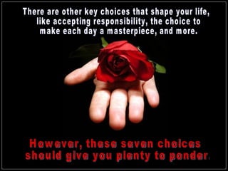 Choices that shape | PPS