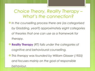 Choice theory | PPT
